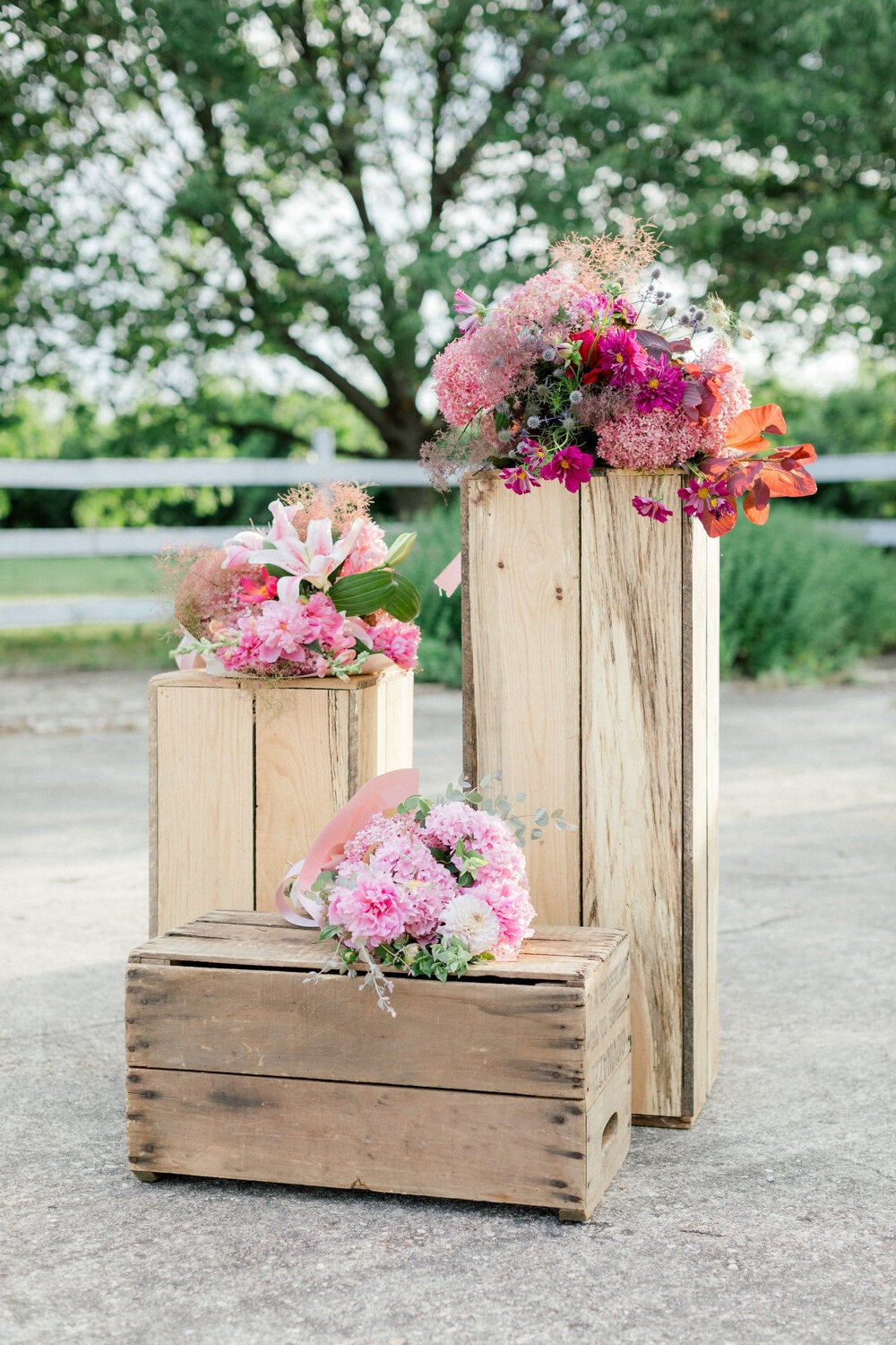 fresh flower bunches to go from Elmer florist | A Garden Party